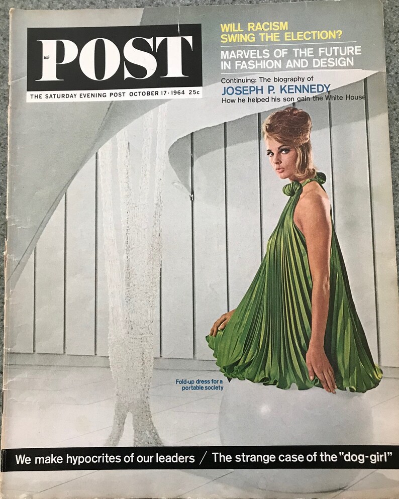 Two Vintage '60s Saturday Evening Post Magazines - Etsy