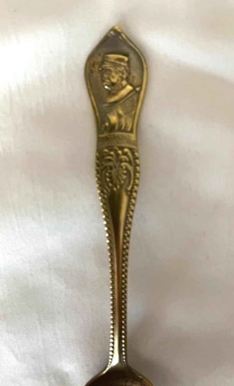 Vintage Collectible Spoon Depicting the Sinking of the U.S. - Etsy