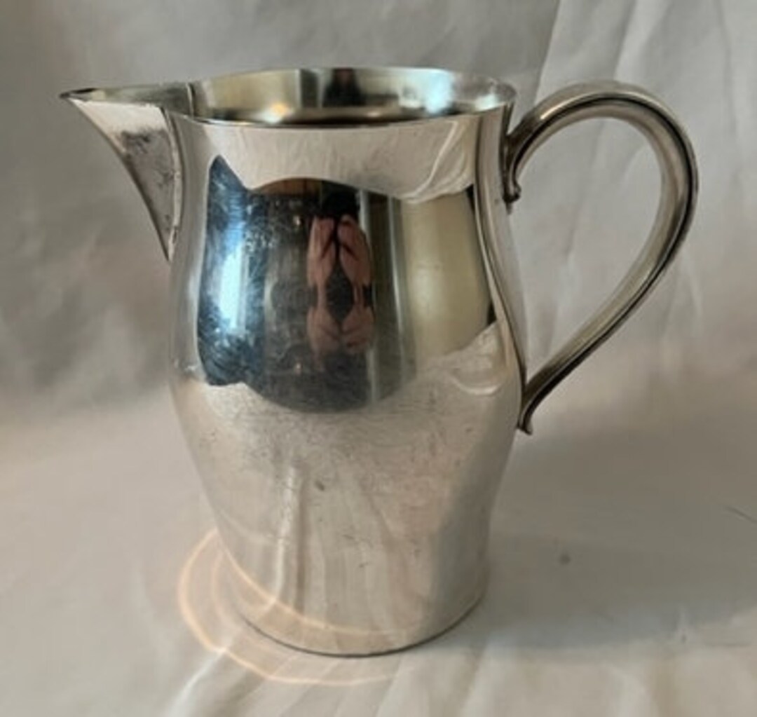 Vintage '70s Wm. Rogers Silver Plated Paul Revere Reproduction Pitcher ...