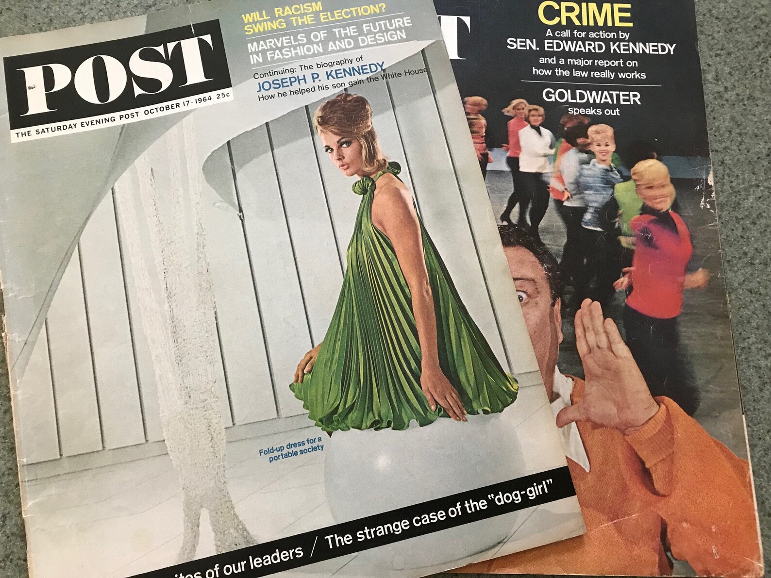 Two Vintage '60s Saturday Evening Post Magazines - Etsy