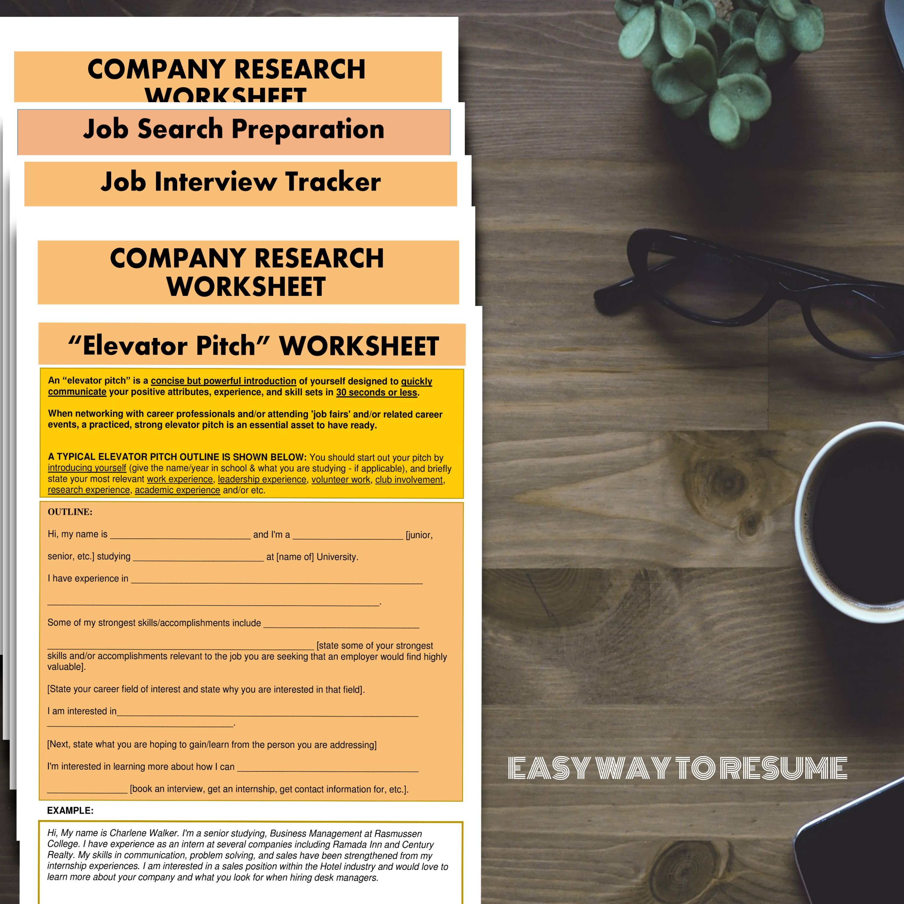 Creative CV Template in "word" and "pages" Format Fully Customizable ...