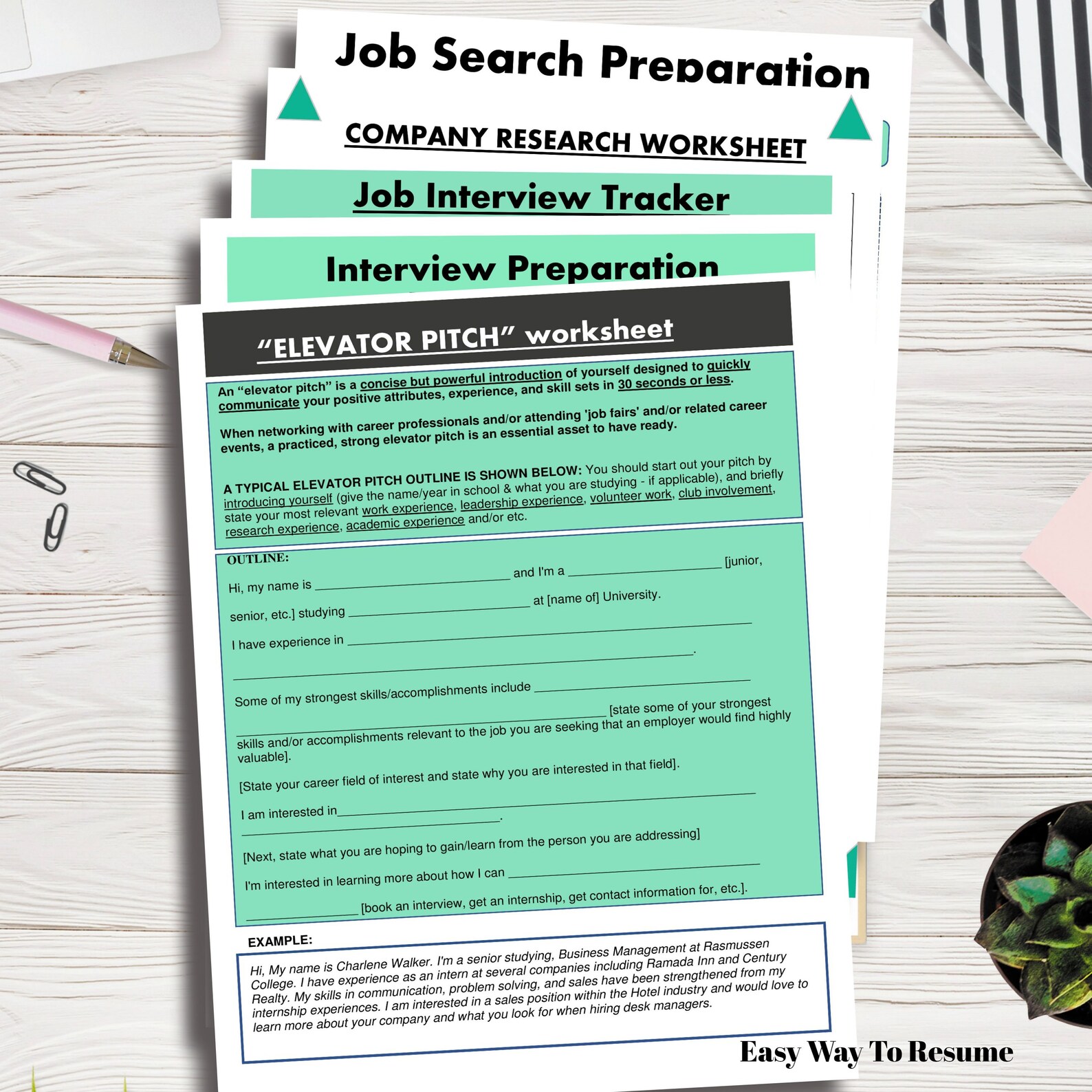 Carpenter Template in "word" and "pages" Format Fully Customizable With ...
