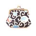 Arabesque Pattern and Mt. Fuji , Metal Frame Purse, Kiss Lock, Coin ...