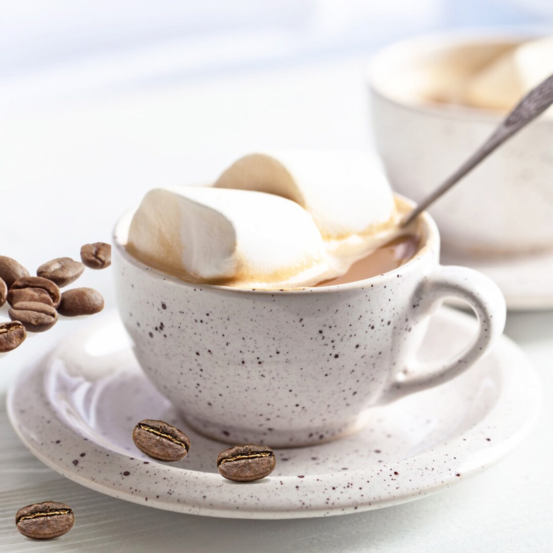 Marshmallow Flavored Coffee Fresh Roasted Flavored Coffee - Etsy