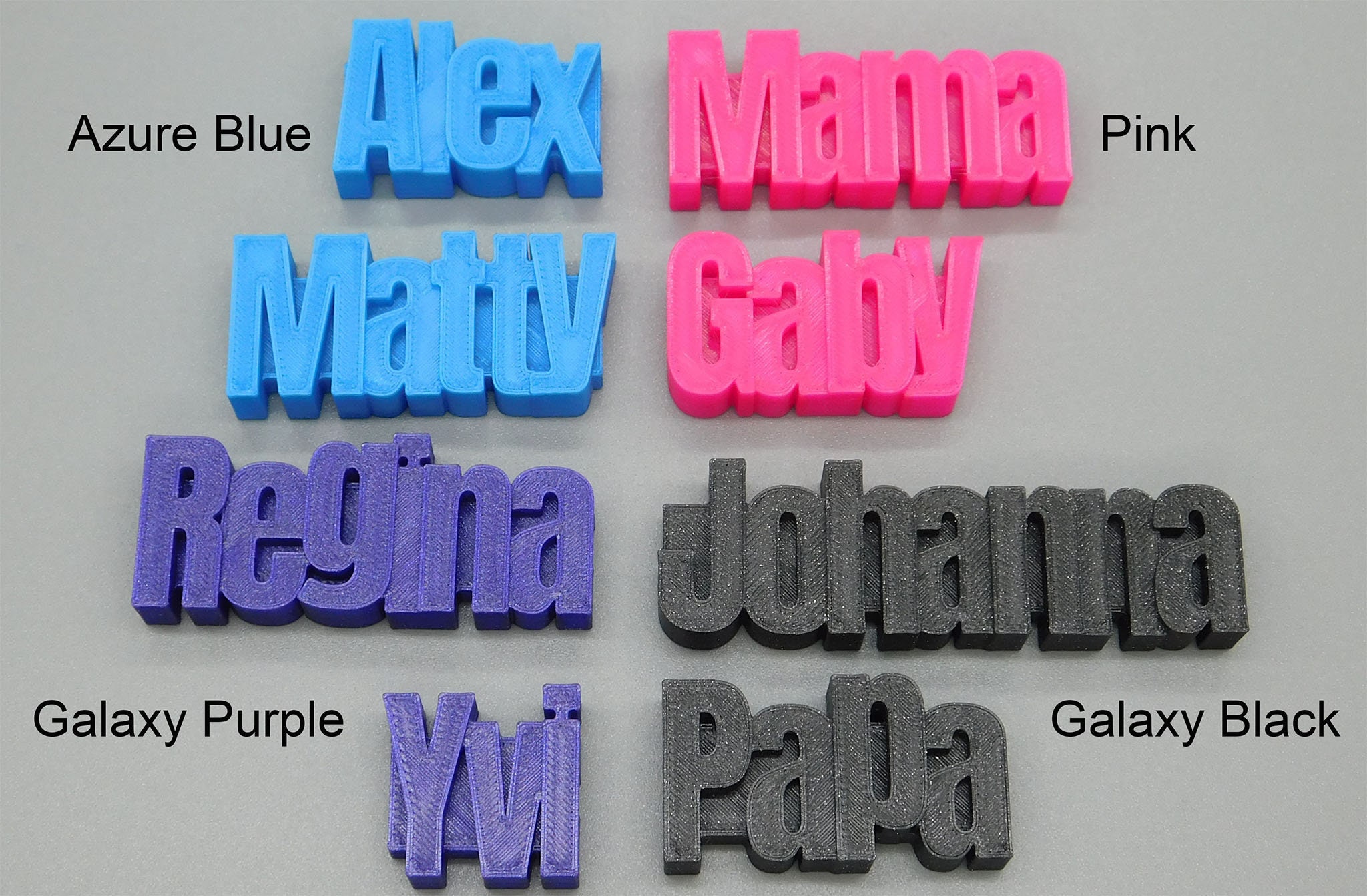 Personalized 3d Printed Charging Cable Tag "chunky" - Etsy