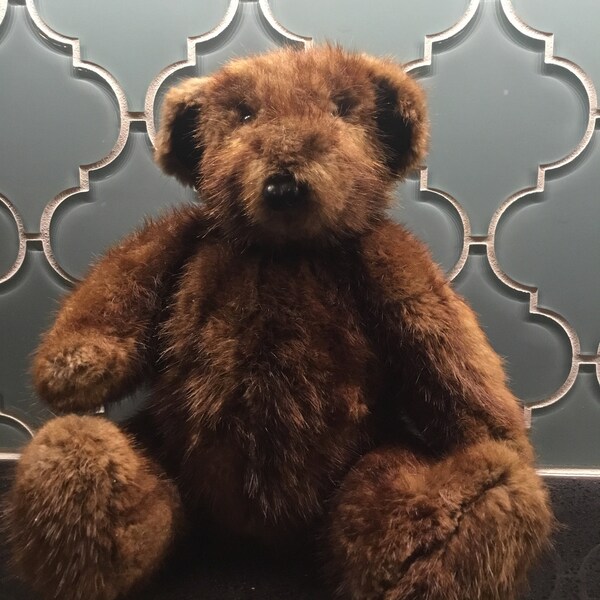 Mink Teddy Bear - Etsy