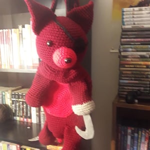 FNAF Foxy Backpack- Crochet PATTERN ONLY - Etsy