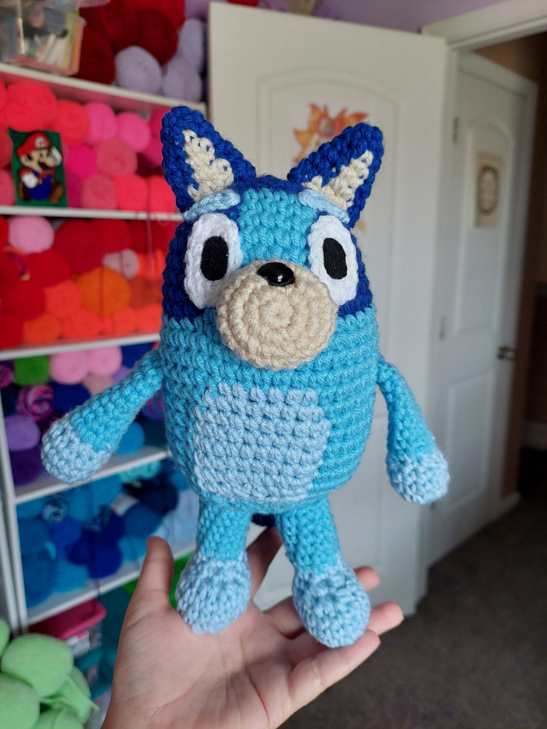 Blue Heeler Crochet Plush - Etsy
