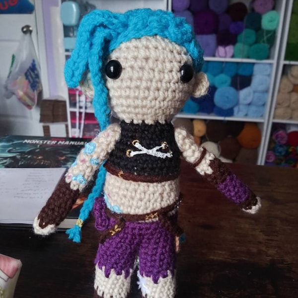 Arcane Jinx Plushie - Etsy