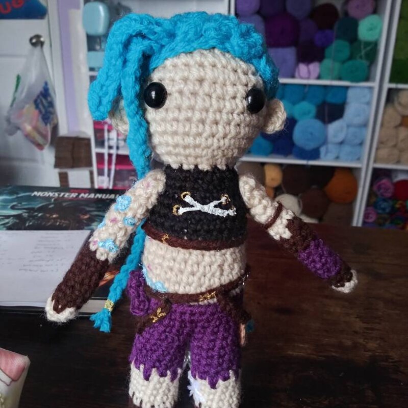 Arcane Jinx Plushie - Etsy