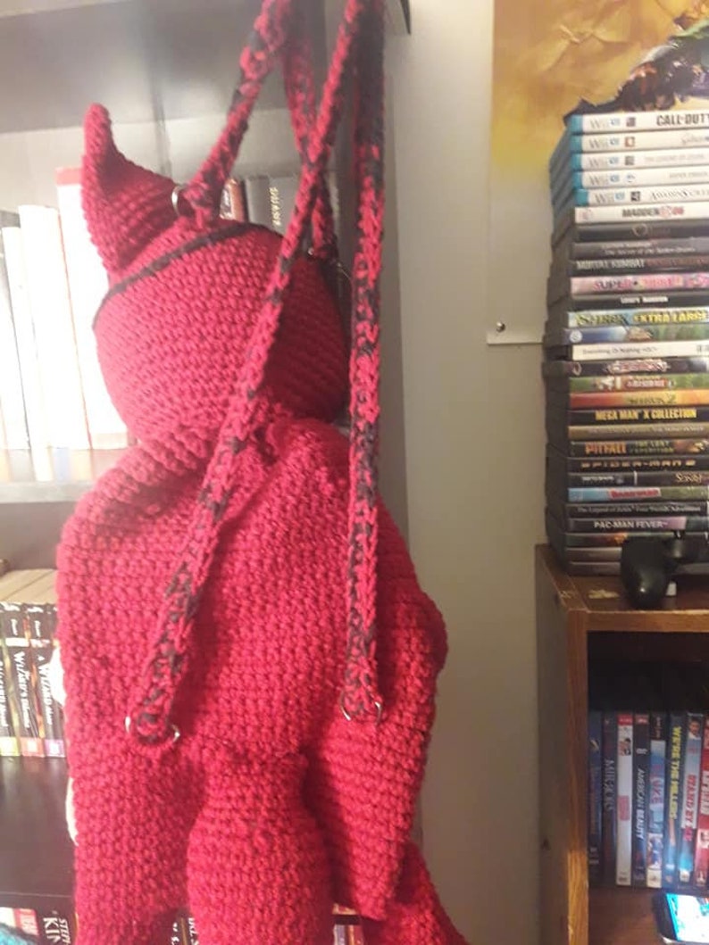 FNAF Foxy Backpack- Crochet PATTERN ONLY - Etsy