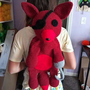 Five Nights at Freddy's Foxy Character Backpack - Etsy