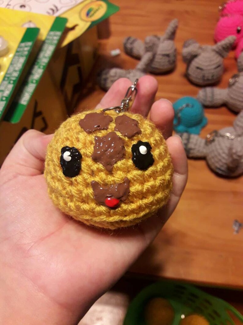 Honey Slime - Slime Rancher Keychain - Etsy