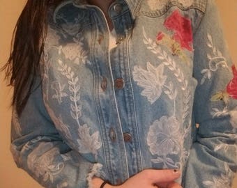 Jean jacket | Etsy