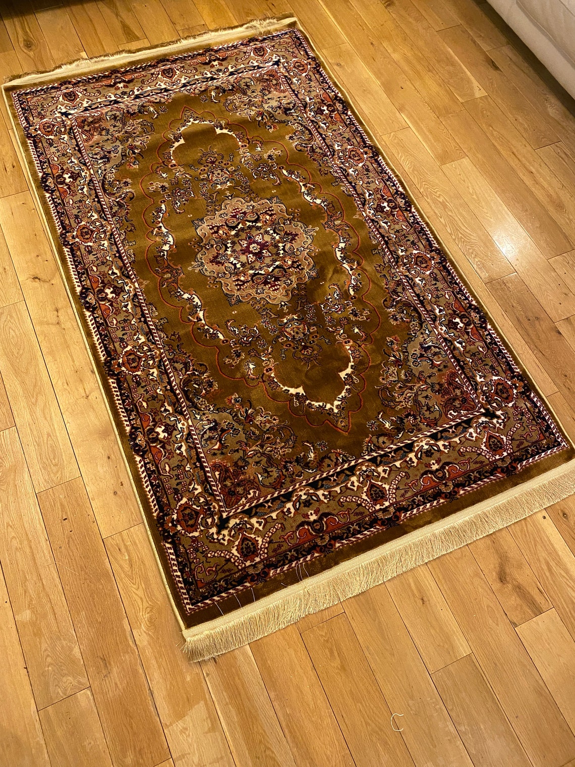 Traditional Brown Soft Afghan Rug Carpet Runner Small Rug - Etsy UK