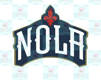 NOLA Street Tiles, Instant Download // New Orleans // Lettering - Etsy