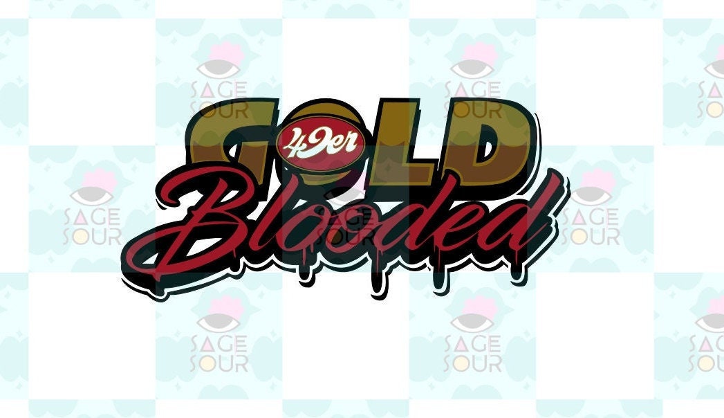 Gold Blooded - Etsy