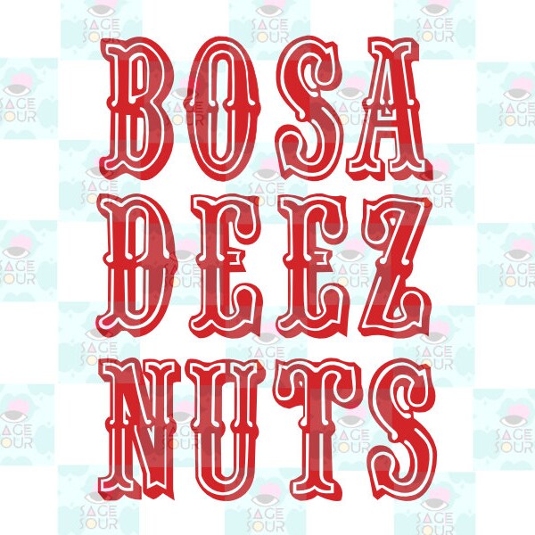Deez Nuts Decal - Etsy