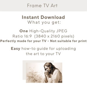 Samsung Frame Tv Art Jesus, Jesus Christ Art, Spring Frame Tv Wallpaper ...