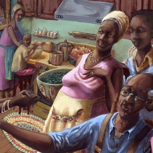 Good Times - African American Art - Lithograph by John Holyfield - Etsy