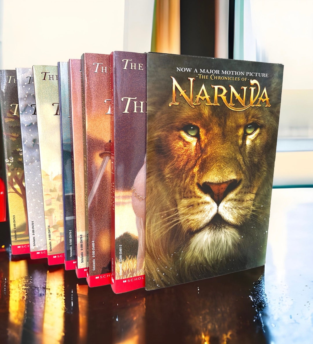 The Chronicles of Narnia Scholastic Book Set in Narnia Box - Etsy
