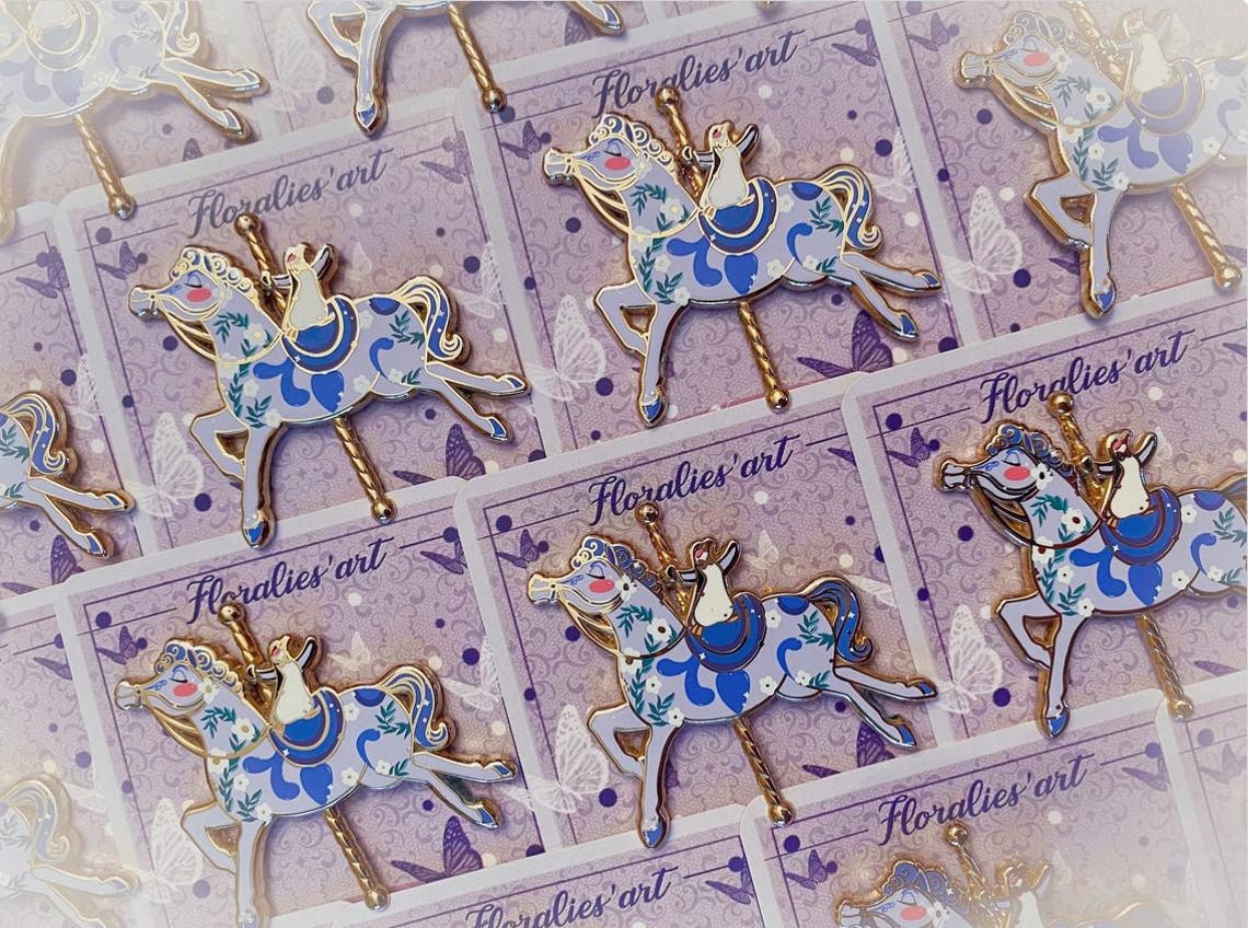 Mary Poppins Horse Pins Disney/pins Cheval De Mary Poppins - Etsy