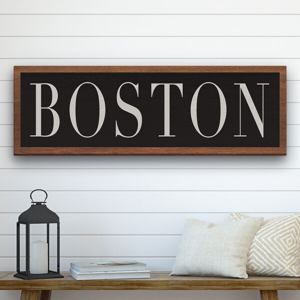Boston Sign - Etsy