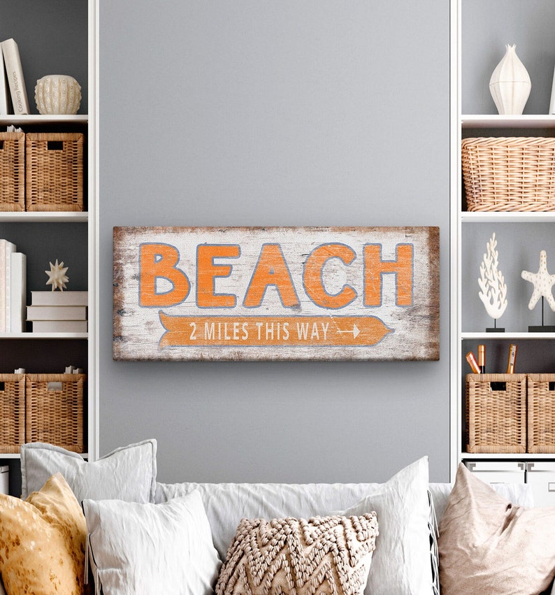 Personalized Beach House Signs Beach Sign Decor Large & - Etsy