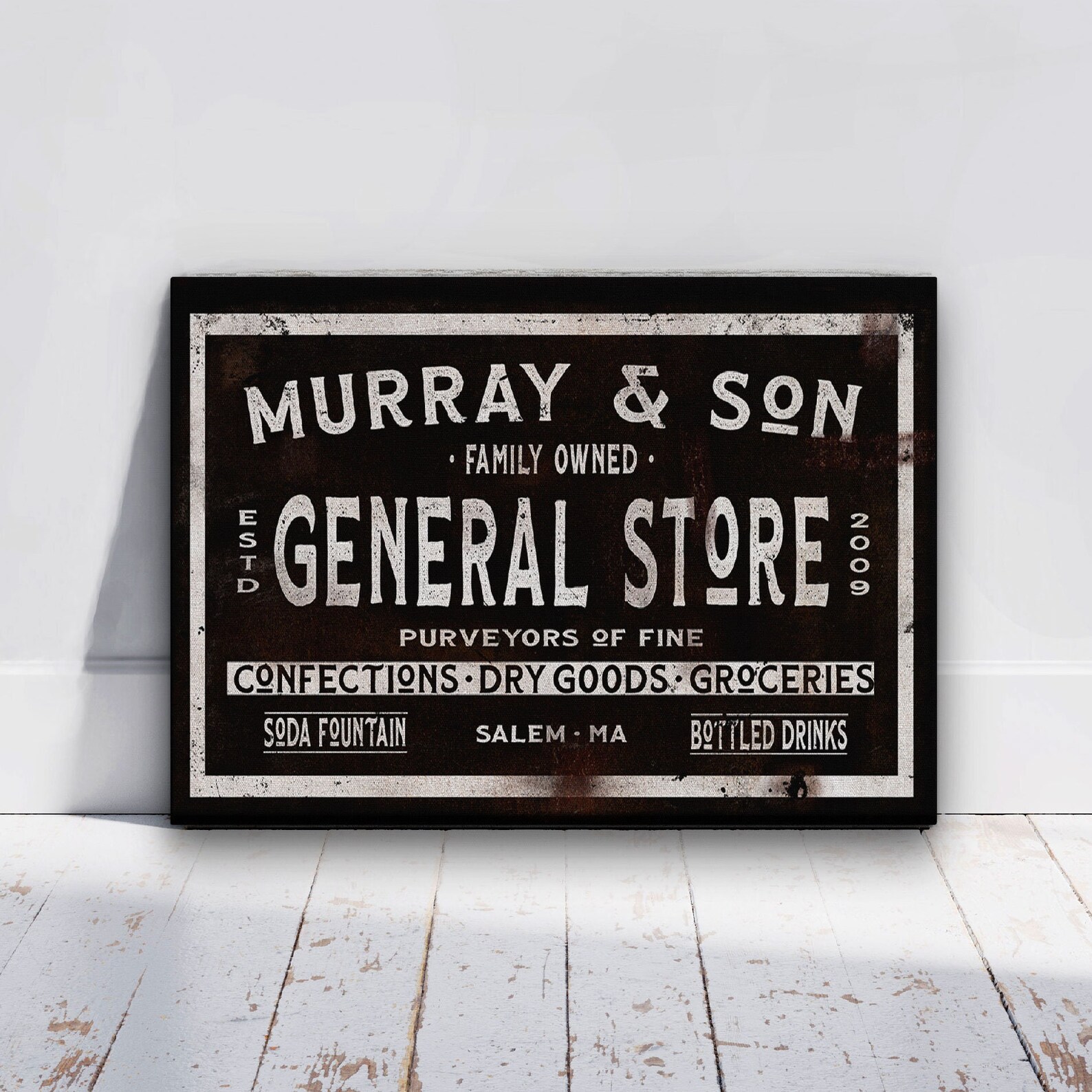 Dry Goods Sign Personalized General Store Sign Custom - Etsy