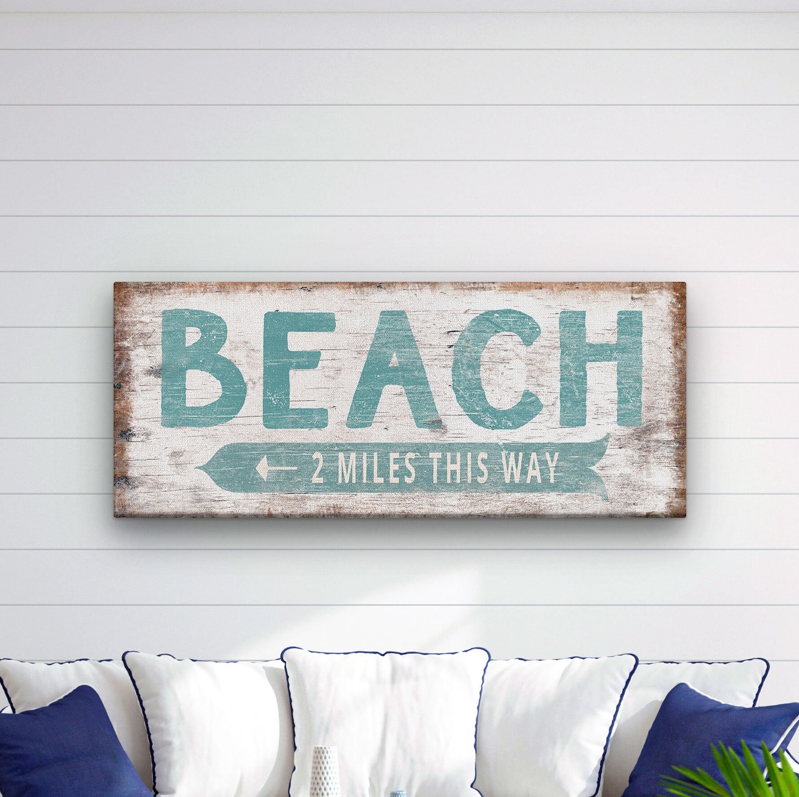 Personalized Beach House Signs, Beach Coastal Decor, Large & Small ...