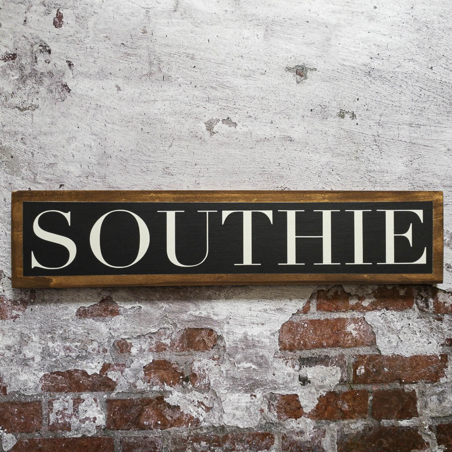 Southie Sign South Boston Sign Wood Sign Boston MA Sign | Etsy