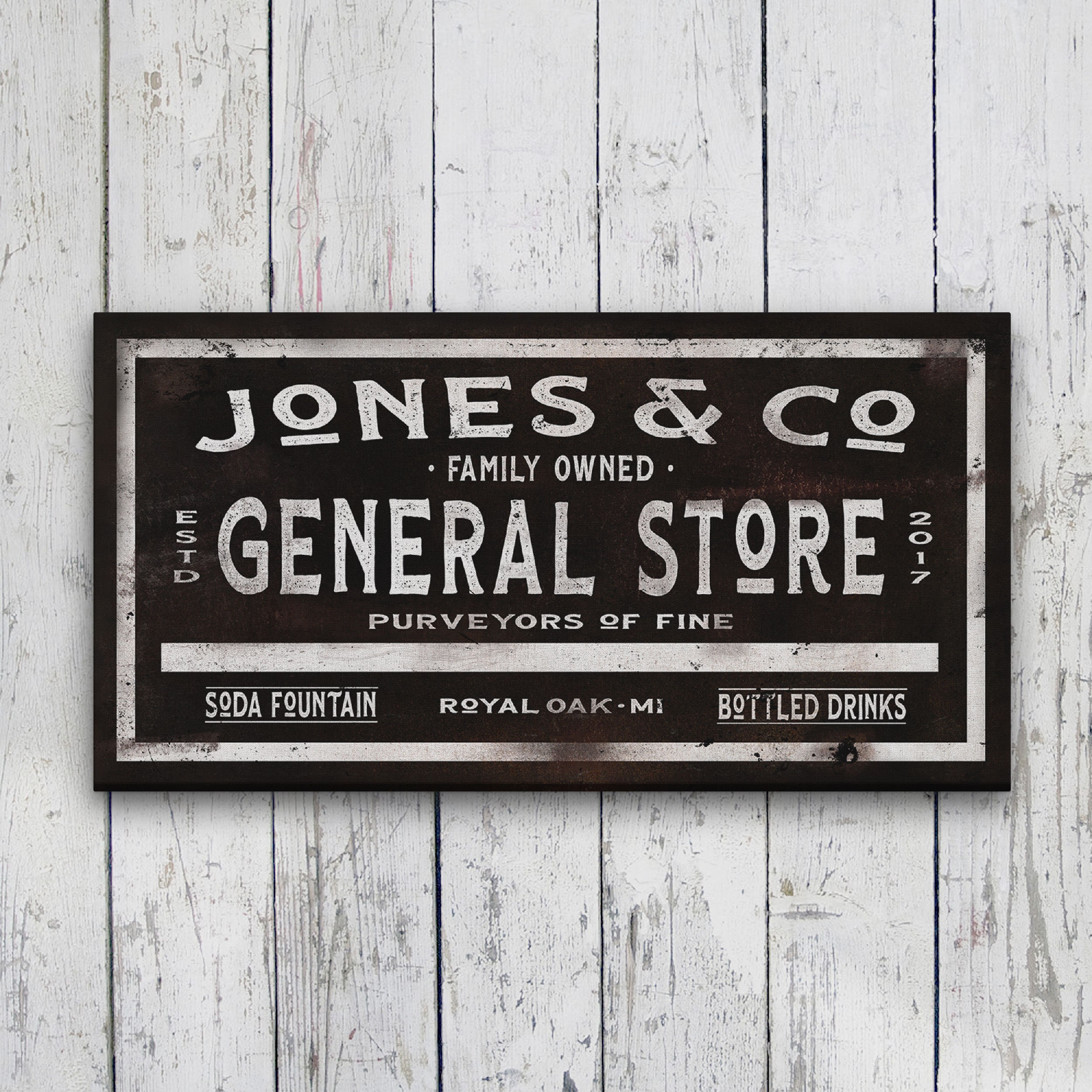Dry Goods Sign Personalized General Store Sign Custom - Etsy