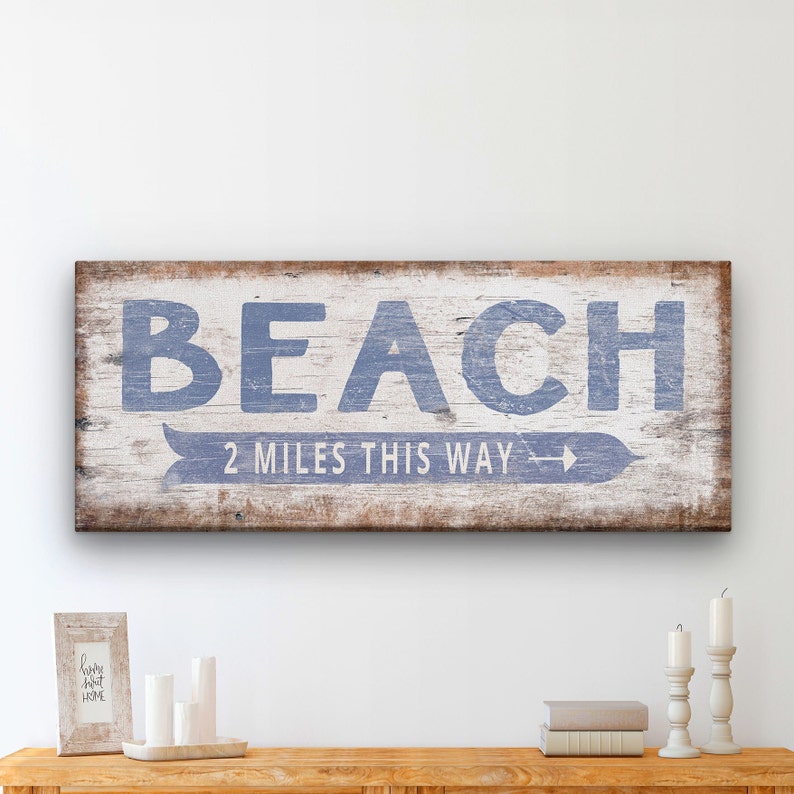 Personalized Beach House Signs, Beach Coastal Decor, Large & Small ...