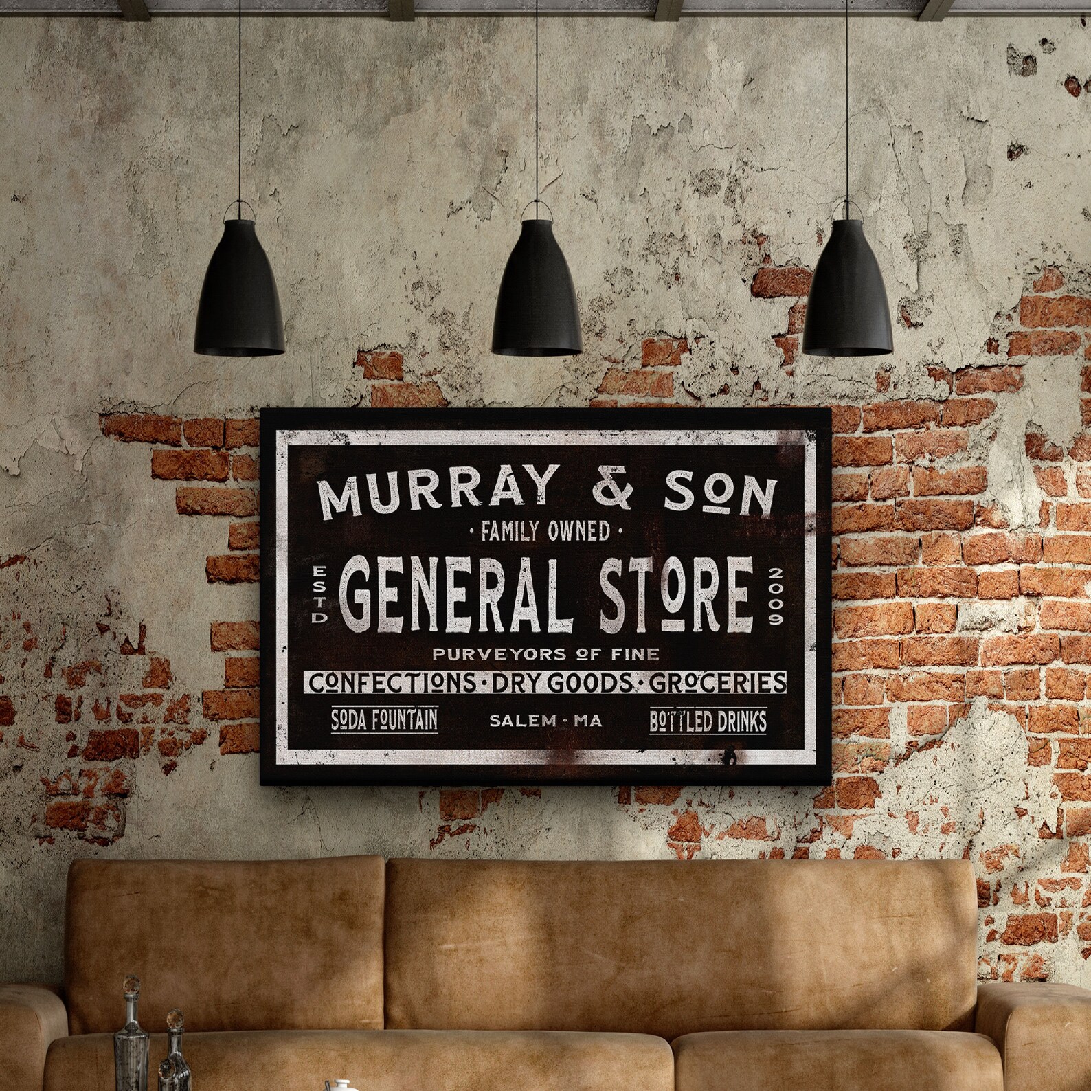 Dry Goods Sign Personalized General Store Sign Custom - Etsy