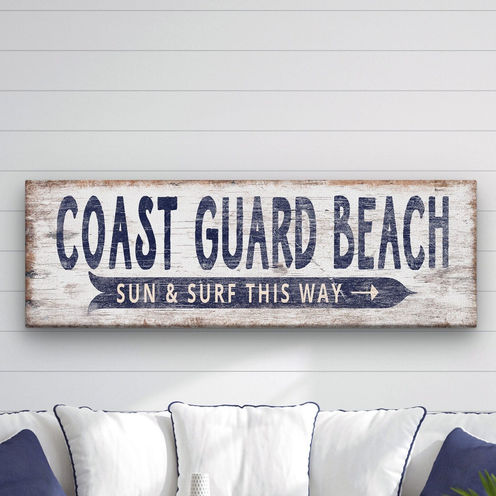 Personalized Beach House Signs, Beach Coastal Decor, Large & Small ...
