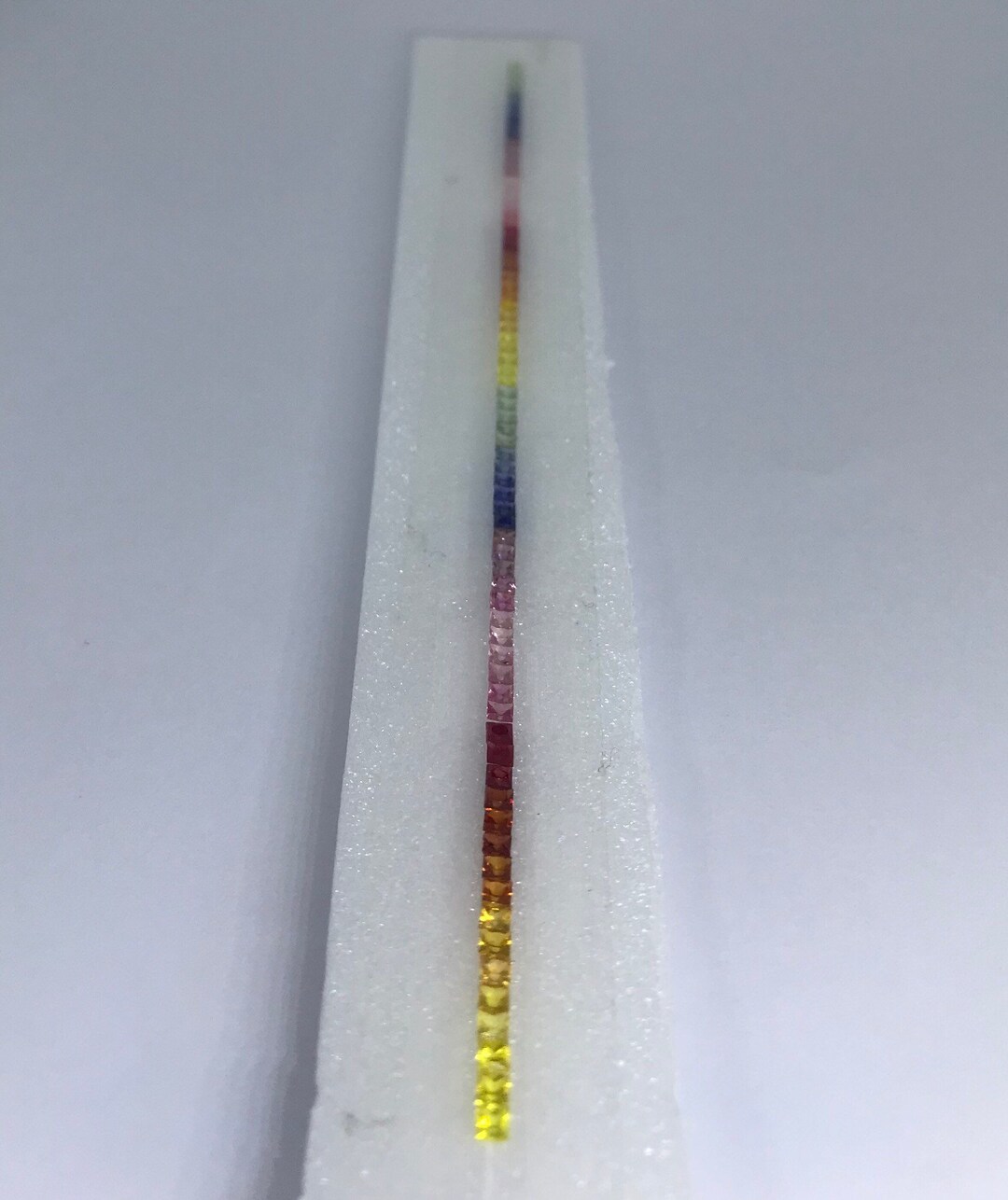 Rainbow Ruby Sapphire Princess Cut Loose Gemstones: 2.2mm, 6.07 Carats ...