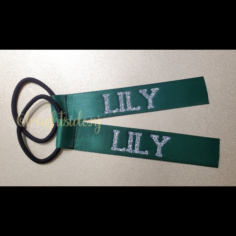 Pom Pom Tags Set of 2 Cheer Cheerleader Name - Etsy