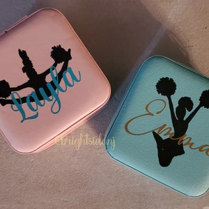 Cheer Jewelry Case - Mirror - Competition Jewelry Organizer - Gift for ...