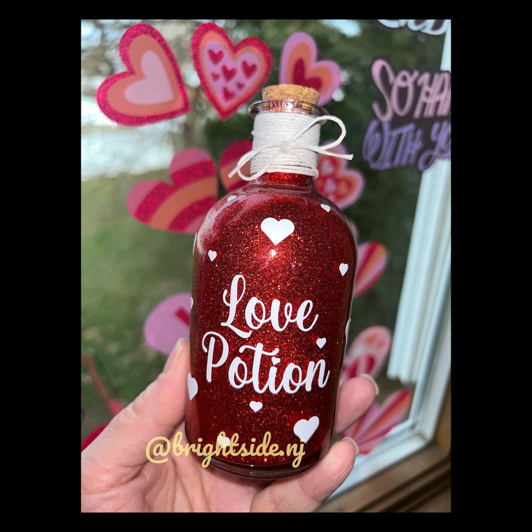 Valentine's Day Potion Bottle - Tier Tray - Custom Potion Bottle ...