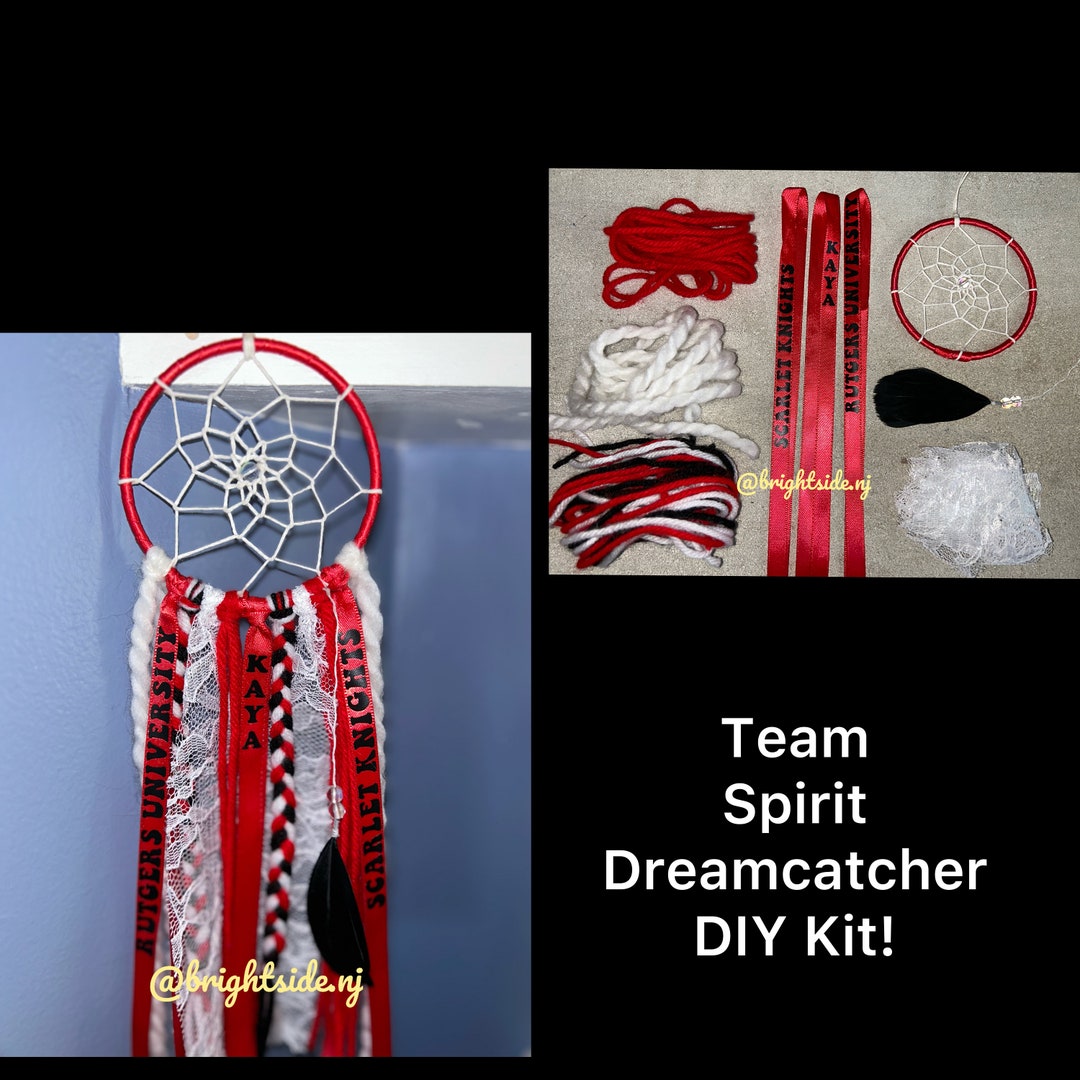 Team Spirit DIY Dreamcatcher Kit - Cheer Dance - Bonding Activity - Big ...