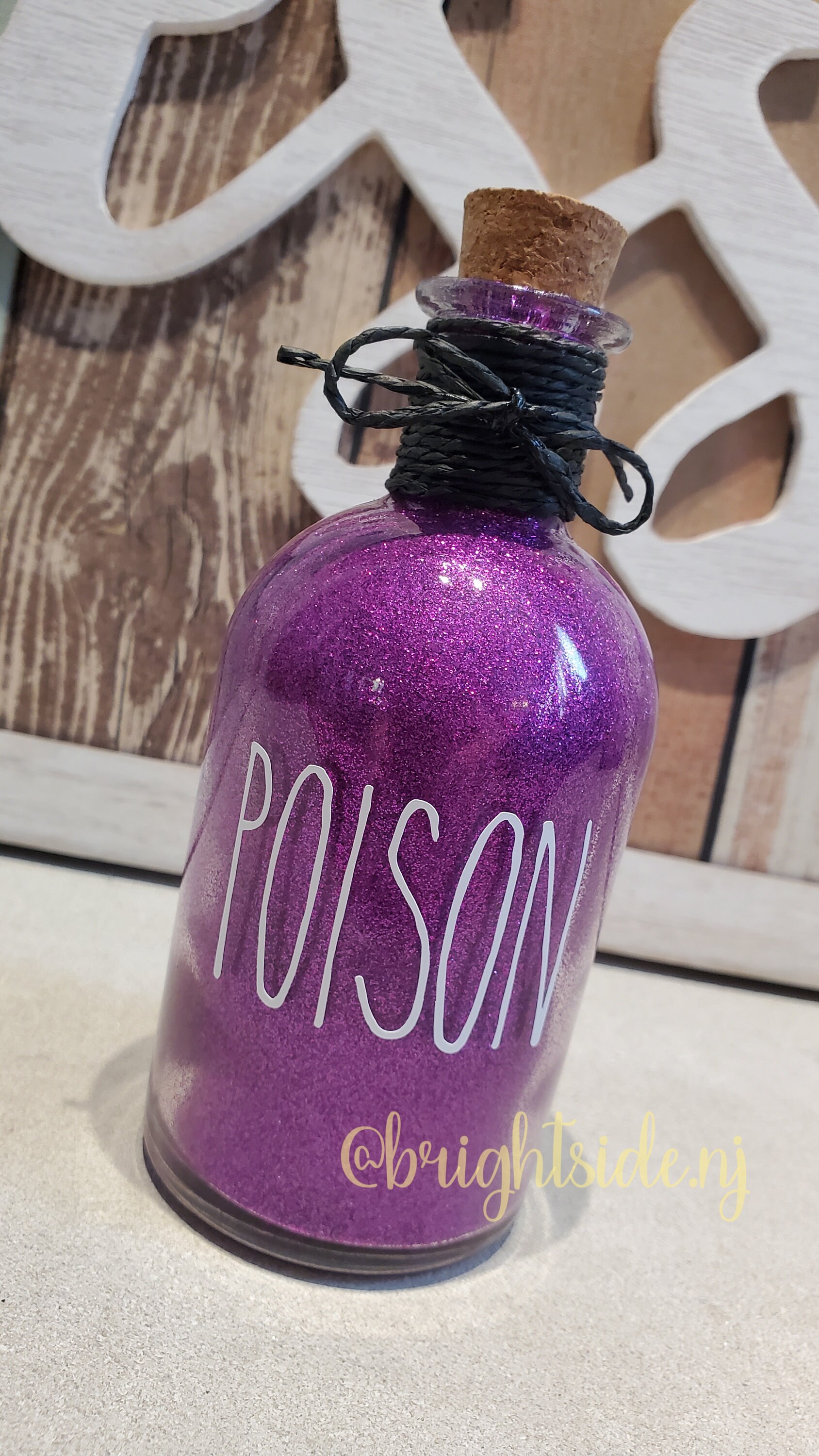 One Custom Potion Bottle - TALL Hot Halloween Decoration - Novelty ...