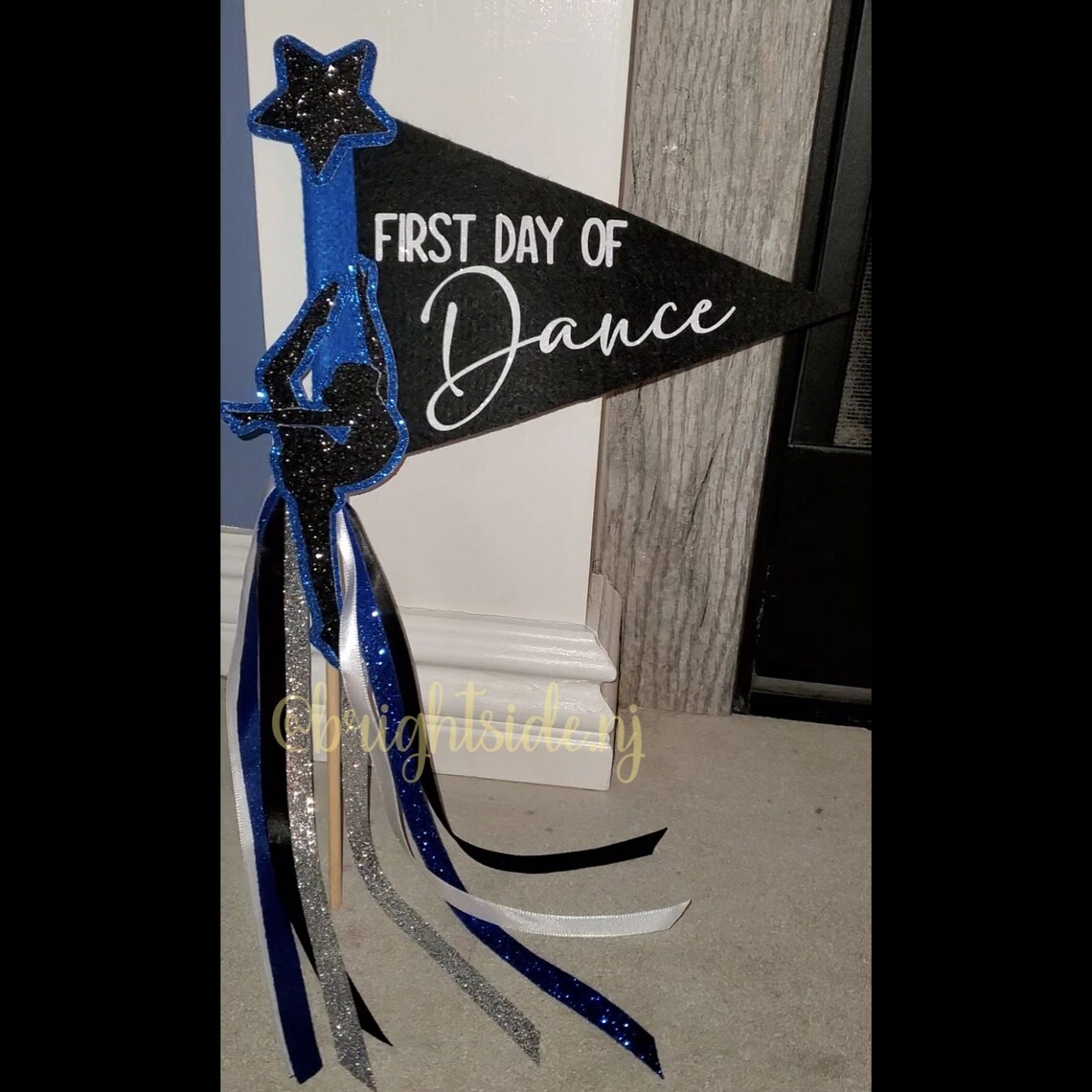 Pennant Flag Felt Dance Cheer Photo Prop First Day - Etsy