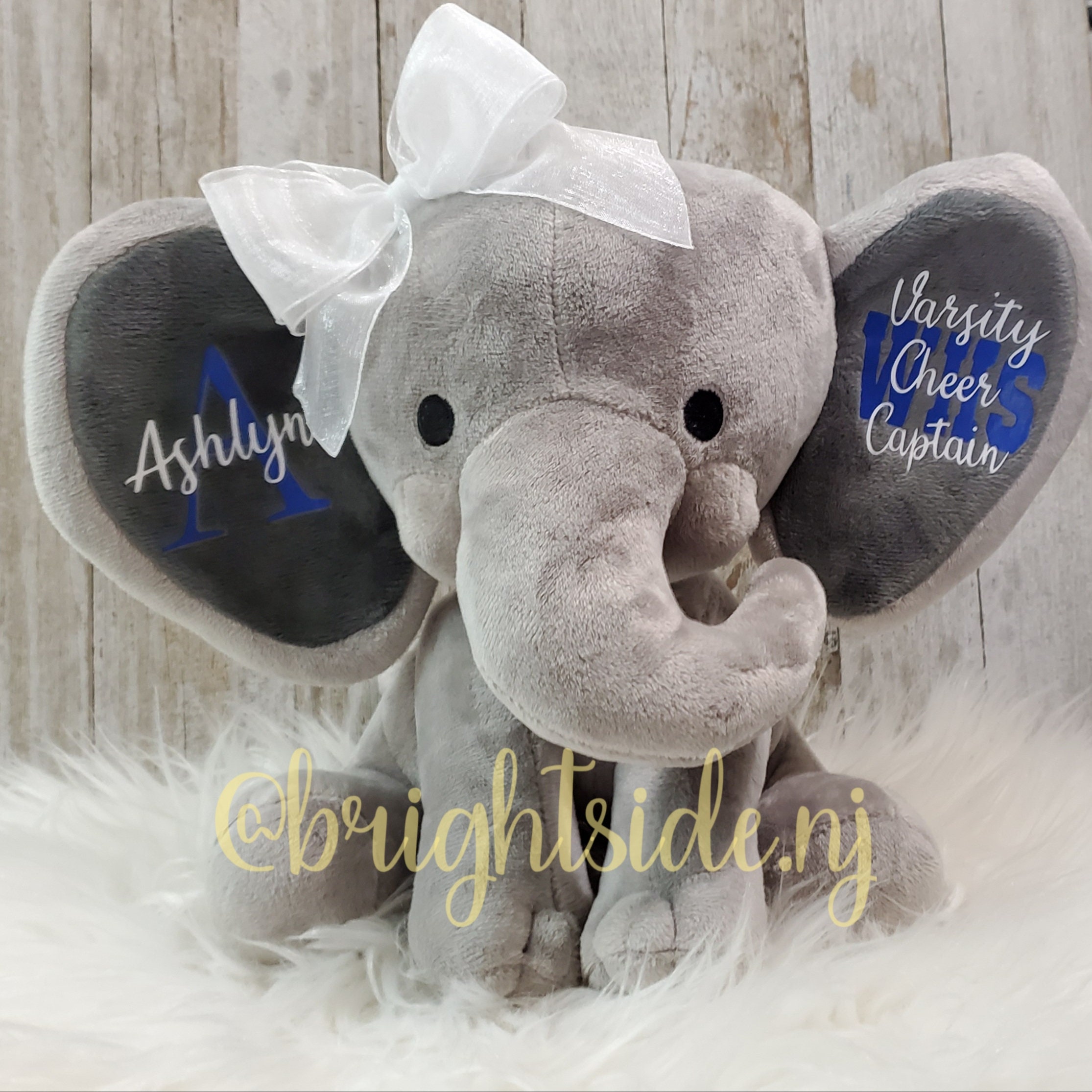 Personalized Team Spirit Elephant - Big Little Gift - Dance Cheer ...