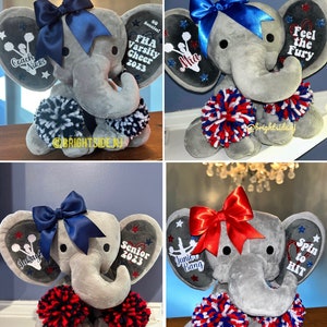 Team Spirit Elephant - Color Options - Cheer Big Little Gift ...