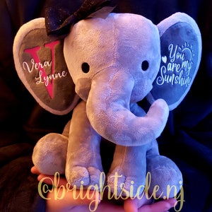 Personalized Team Spirit Elephant - Big Little Gift - Dance Cheer ...