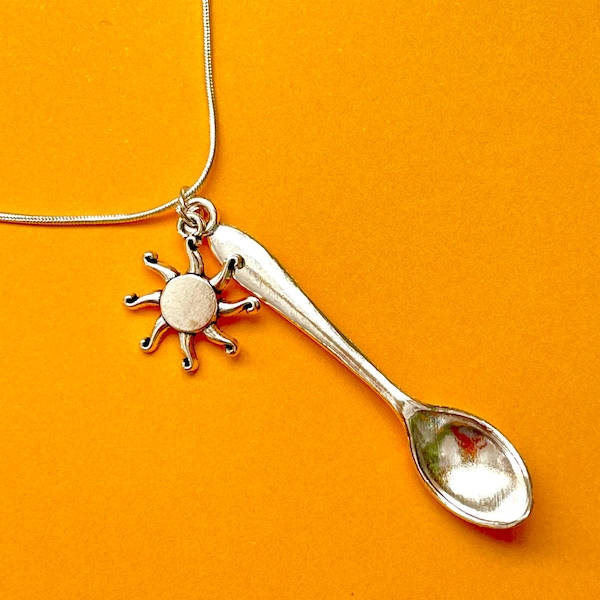 Spoon Charm Necklace - Etsy