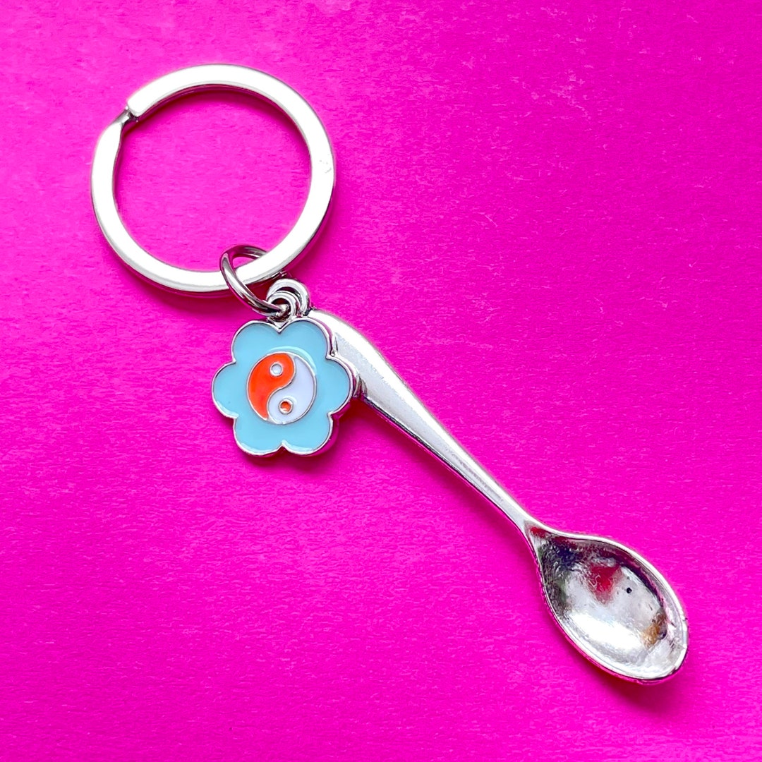 Mini Spoon Keychain | Cute & Quirky, Good Luck, Mini Spoon Keychain ...
