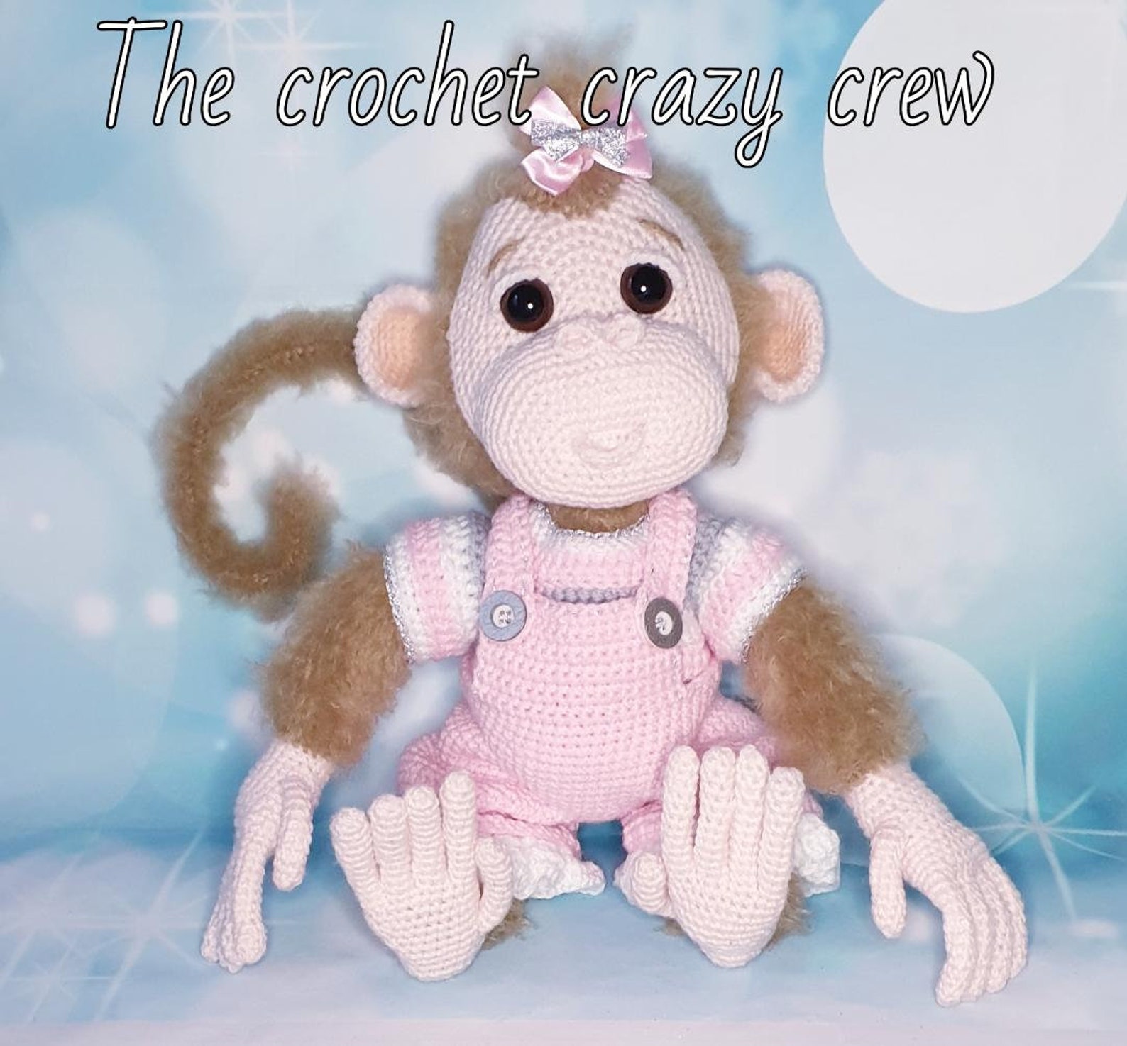 Banjo the Monkey PDF Only No Returns - Etsy