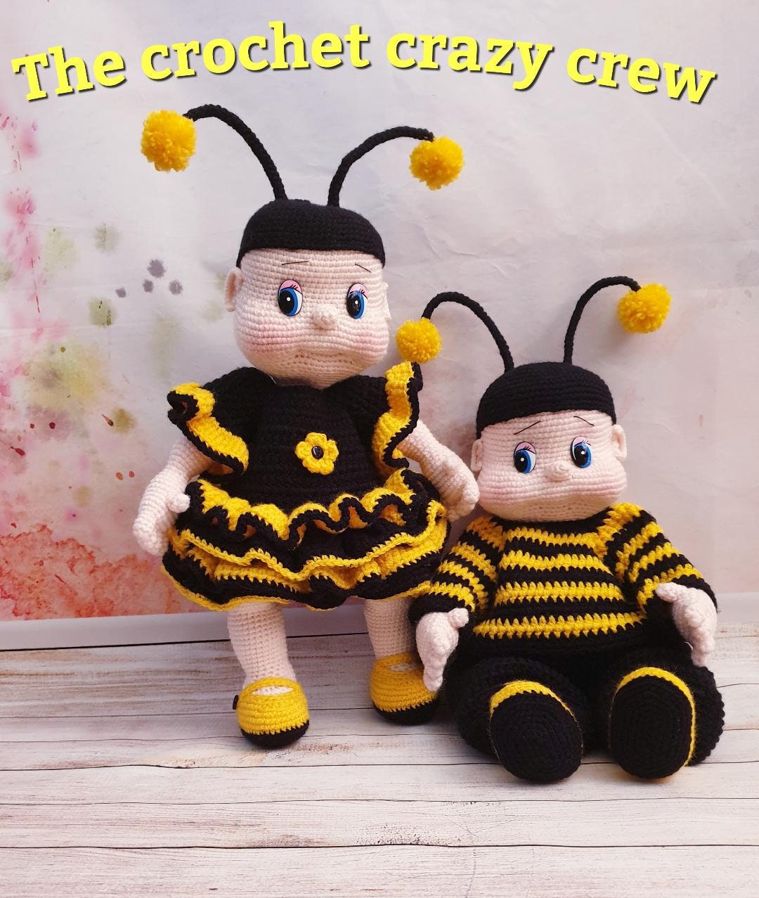 Buzz & Honey-the Bee Babies PDF Only, No Returns - Etsy