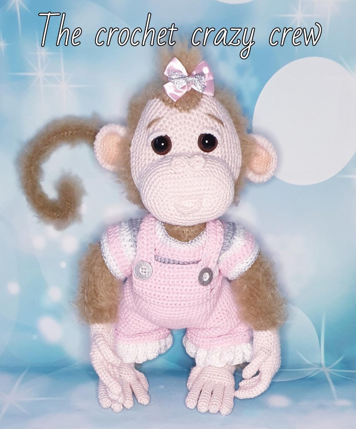Banjo the Monkey PDF Only No Returns - Etsy